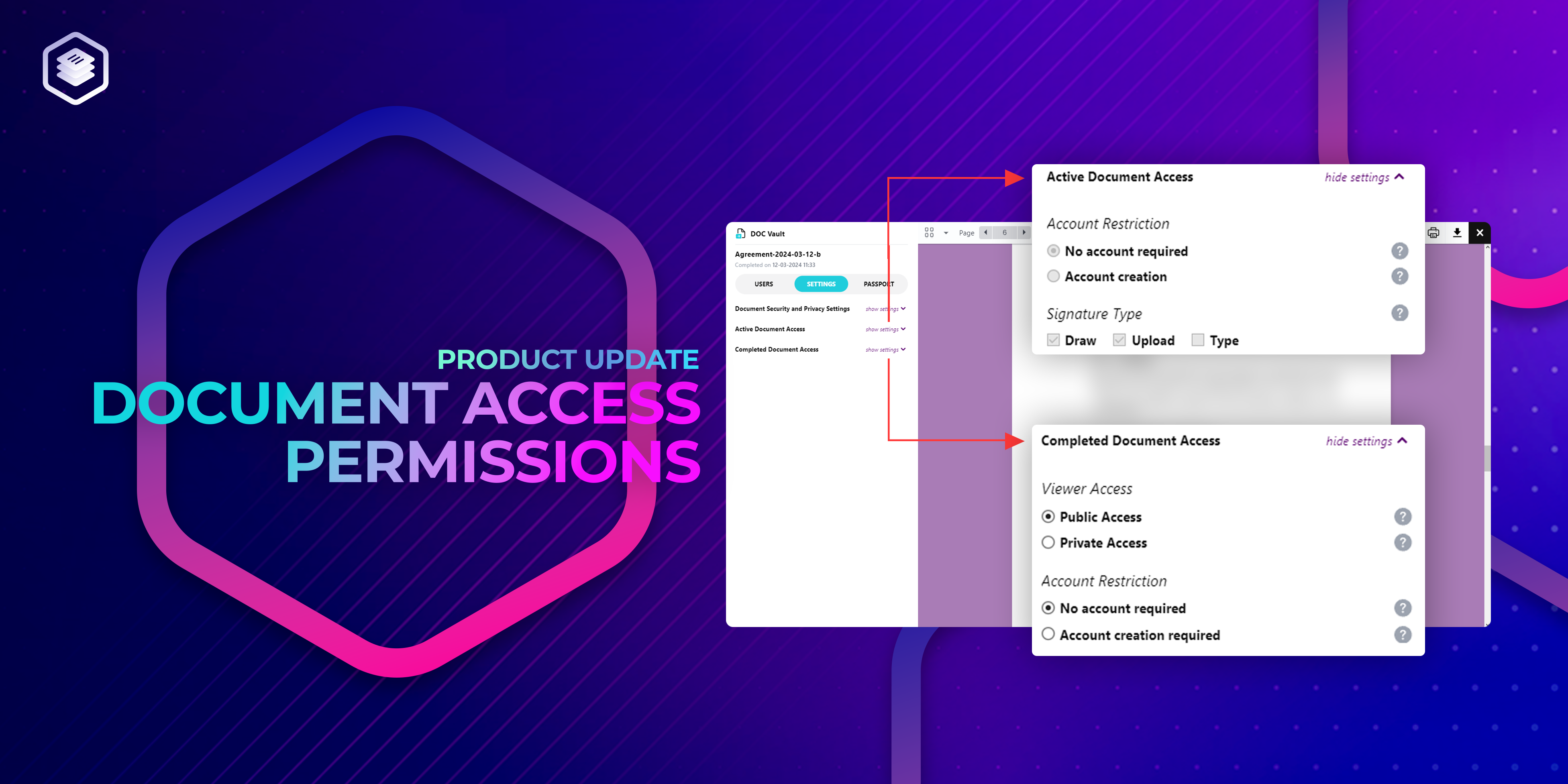 UPDATE: Document Access Permissions